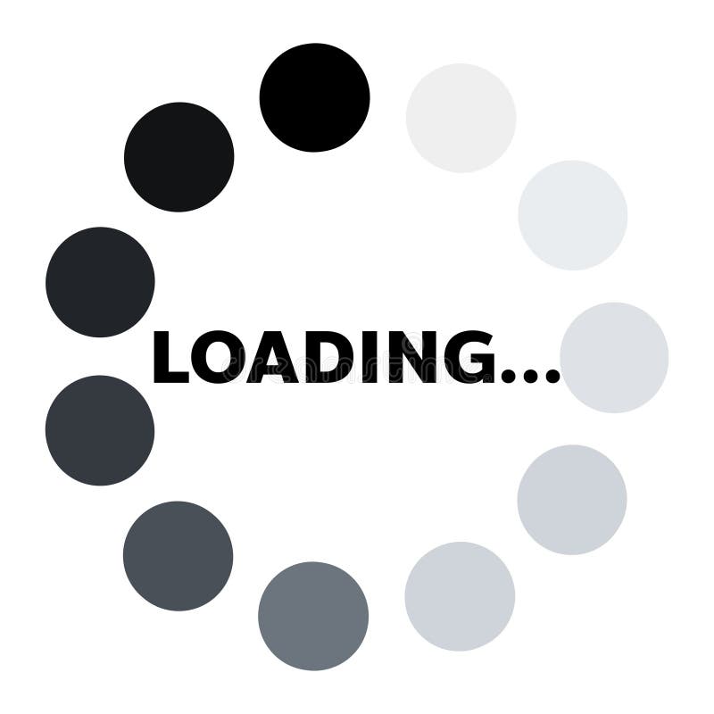 Loading Bar for Download Information from Internet Stock Vector ...