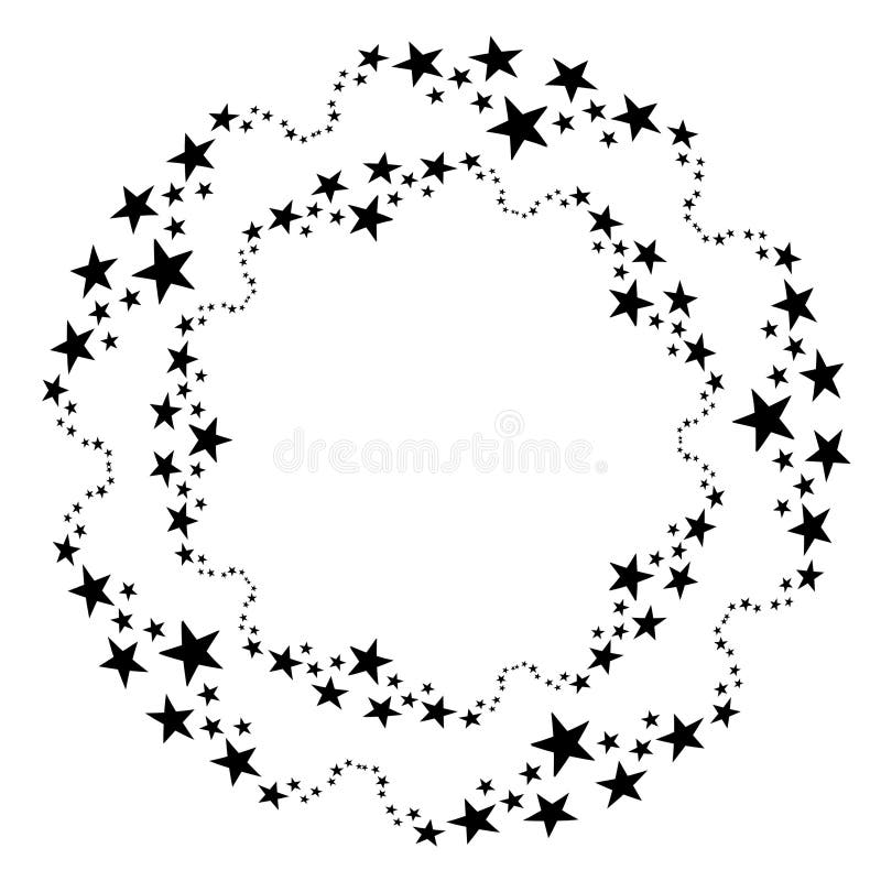 Shining and Glowing Stars, Sparkle Star Frames, and Stars with Festive ...