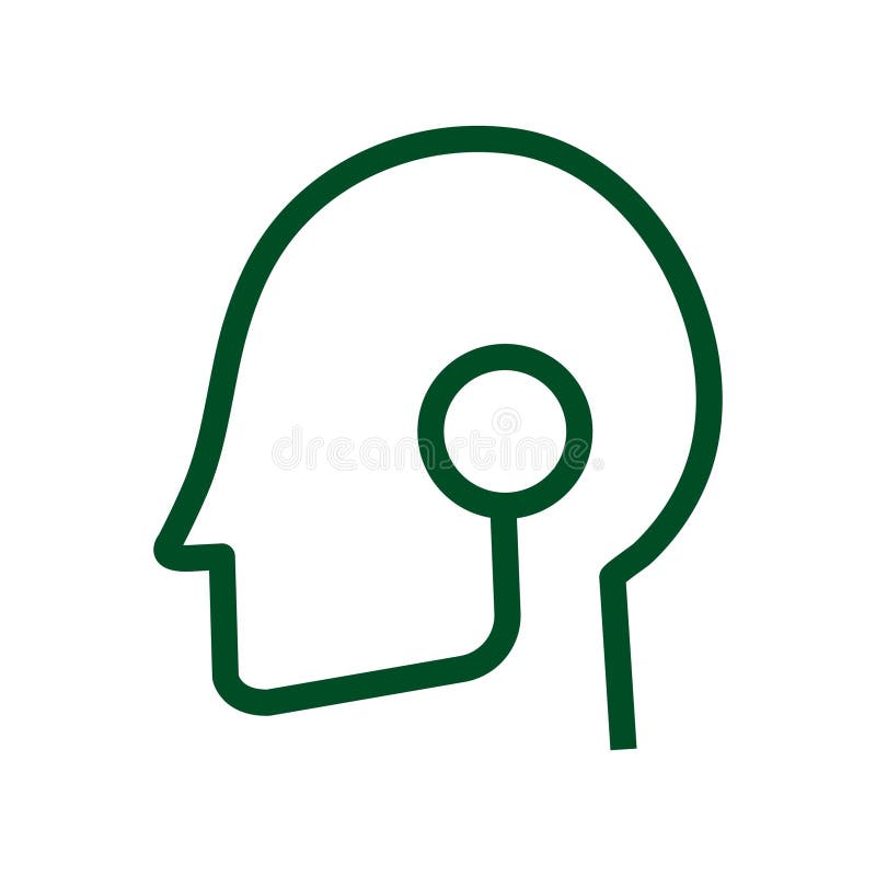 Robot head icon stock vector. Illustration of concept - 297197632