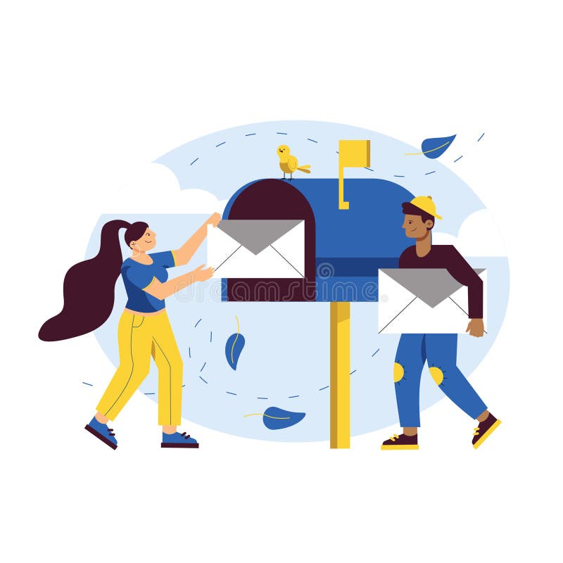 Vector Illustration the Power of Cooperation Teamwork Graphic Stock ...