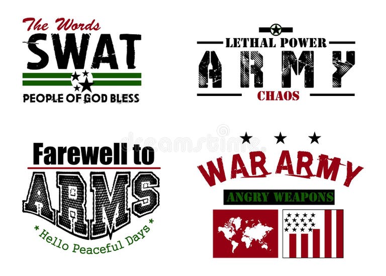 Emblem Design for Chest Printing Ready Vector Stock Vector ...