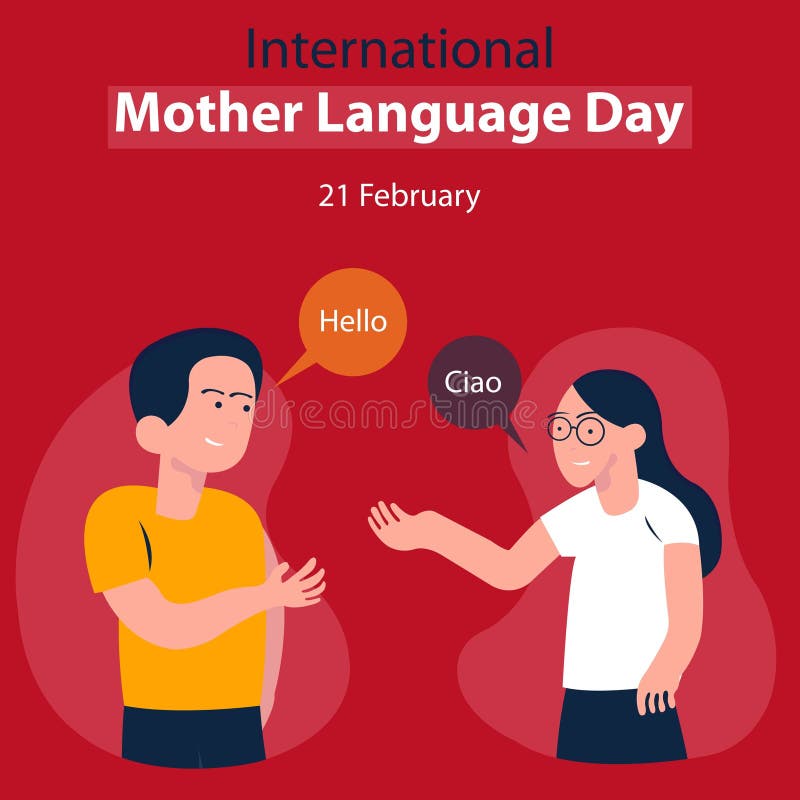 Illustration Vector Graphic of a Young Couple is Communicating in ...