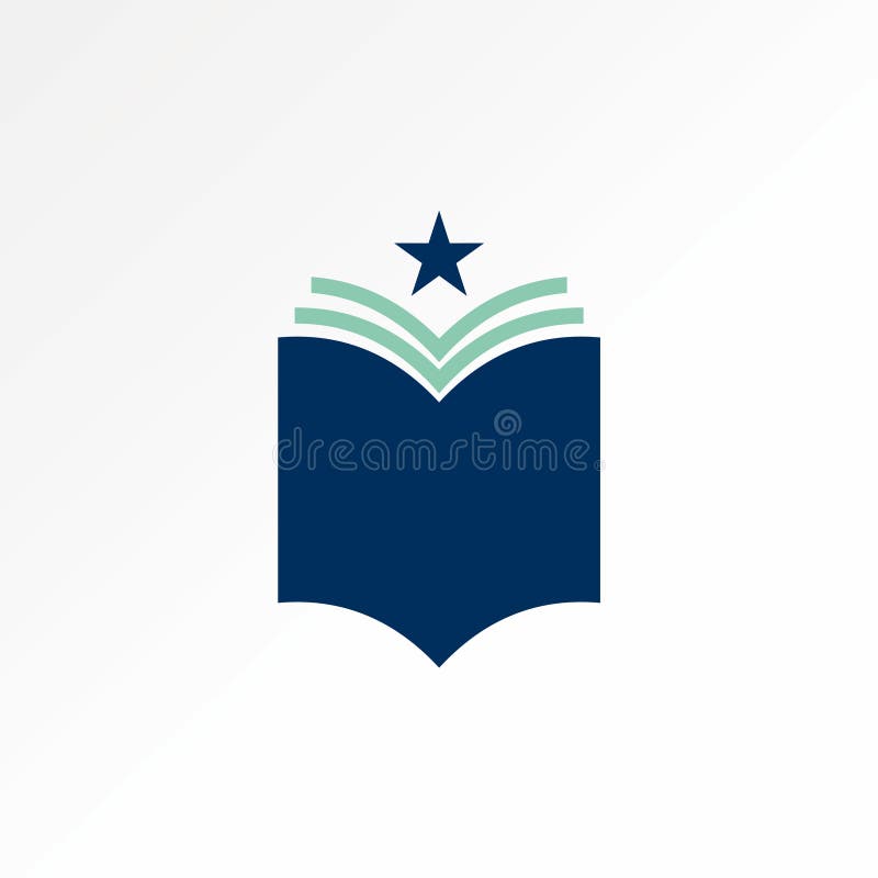 Simple Unique Book Champion Star Symbol Related To Education Read ...