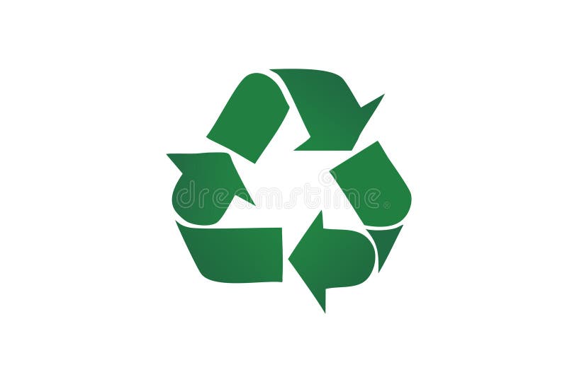 Recycle Logo. Recycling. Logo. Icon. Green Recycle Logo. Square Design ...
