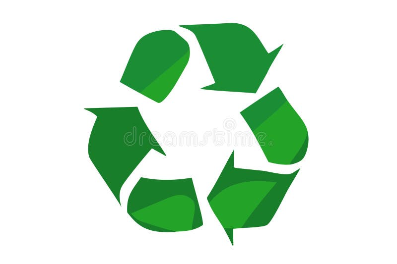 Recycle Logo. Recycling. Logo. Icon. Green Recycle Logo. Square Design ...