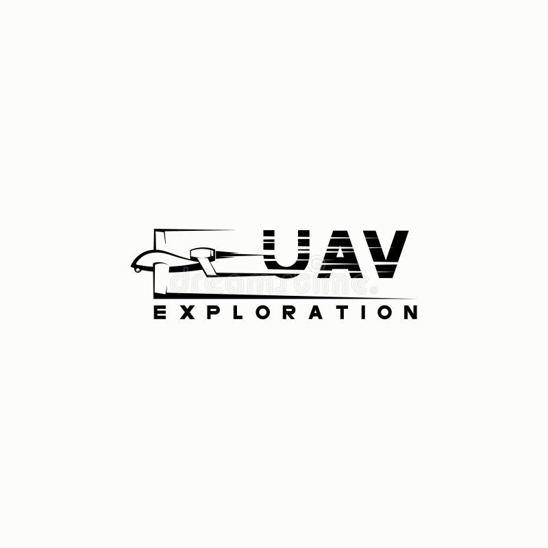 Drone, UAV Shop Logo, Poster.Vector Illustration Stock Vector ...