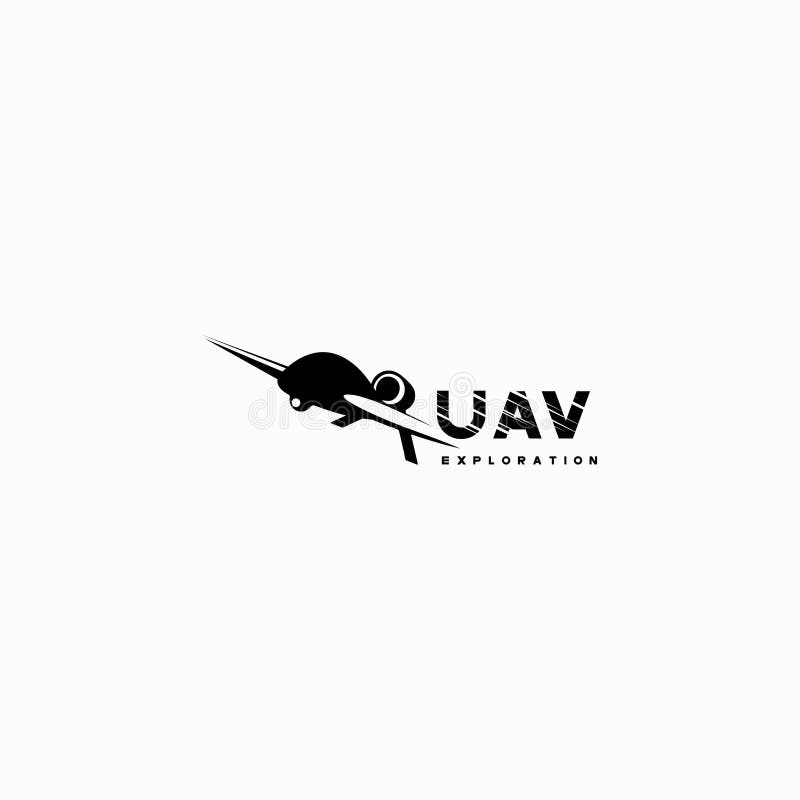 Drone, UAV Shop Logo, Poster.Vector Illustration Stock Vector ...