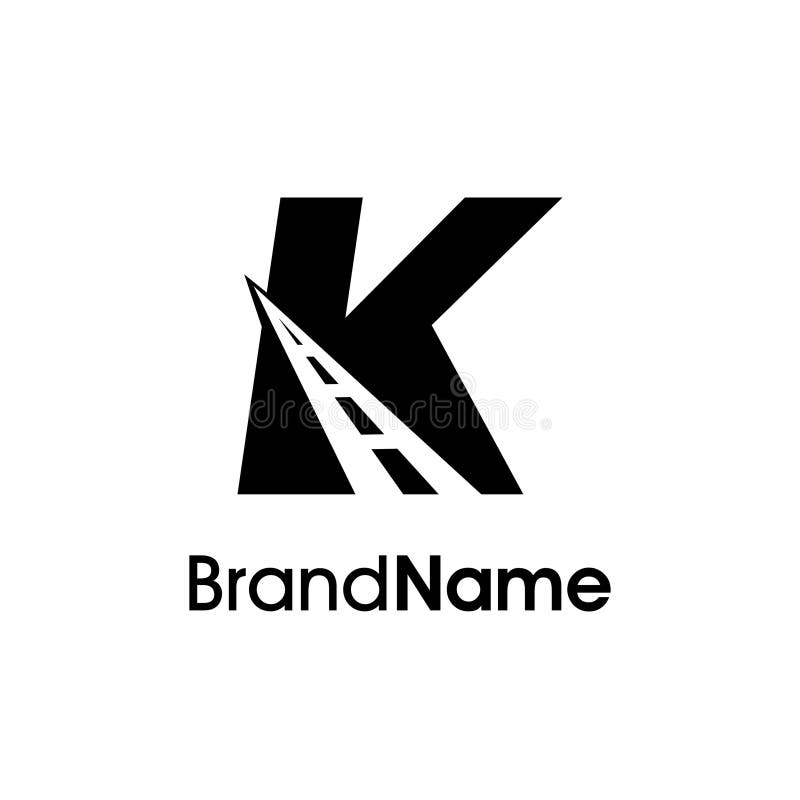 Minimalist Initial K Way Logo Stock Vector - Illustration of marketing ...