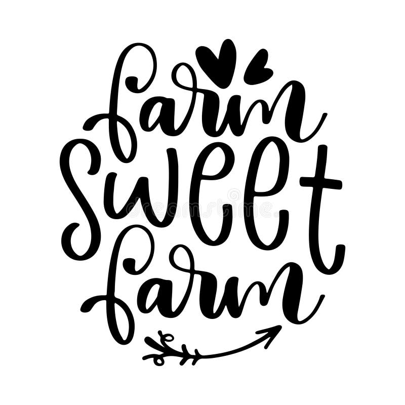 Funny Farmhouse and Kitchen Quotes and Saying Stock Vector ...