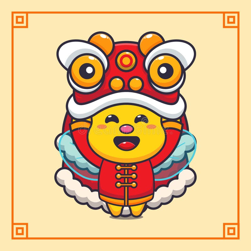 Chinese Lion Company Logo