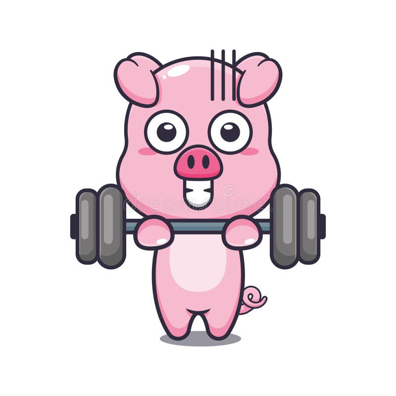 Pig Lifting Stock Illustrations – 104 Pig Lifting Stock Illustrations ...