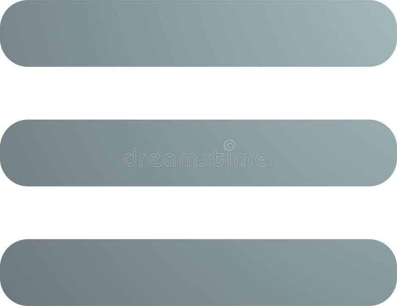 Menu Option Bar Icon, Vector, Flat, Gradient, Color, Illustration, Art ...