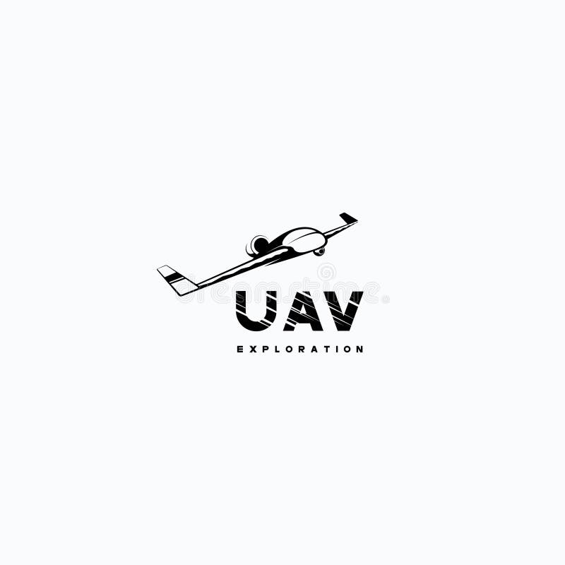 Drone, UAV Shop Logo, Poster.Vector Illustration Stock Vector ...