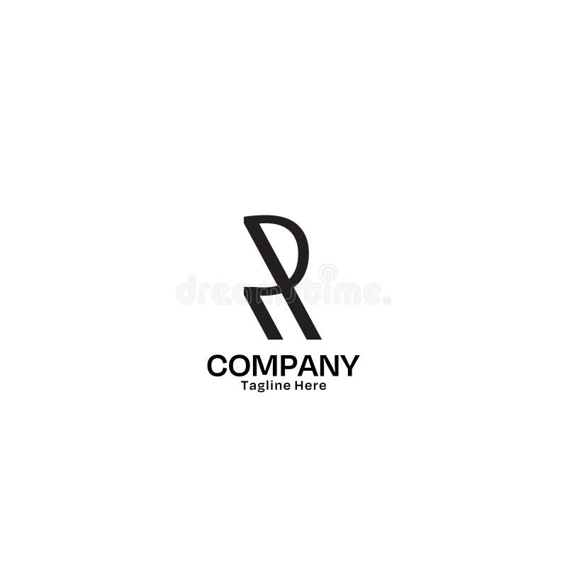 Professional Letter R Logo Design Templates Stock Vector - Illustration ...