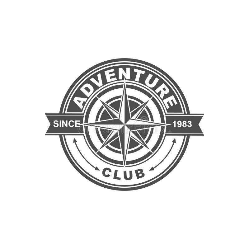 Adventure Club Logo Design stock vector. Illustration of historic ...