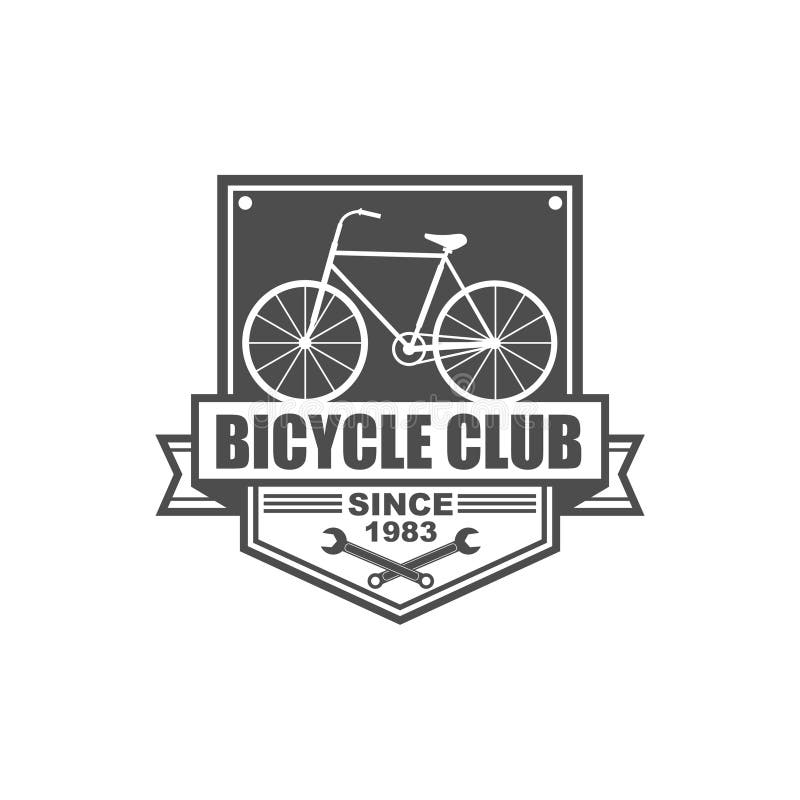 Bicycle Club Logo Design stock vector. Illustration of businesses ...