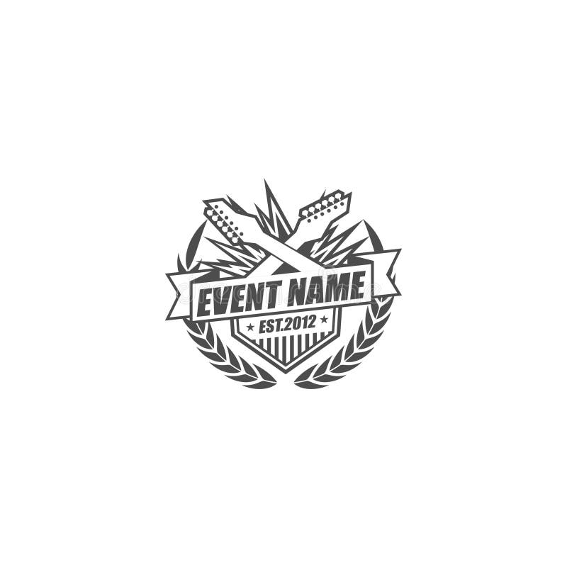 Event Logo Design stock vector. Illustration of design - 301345071