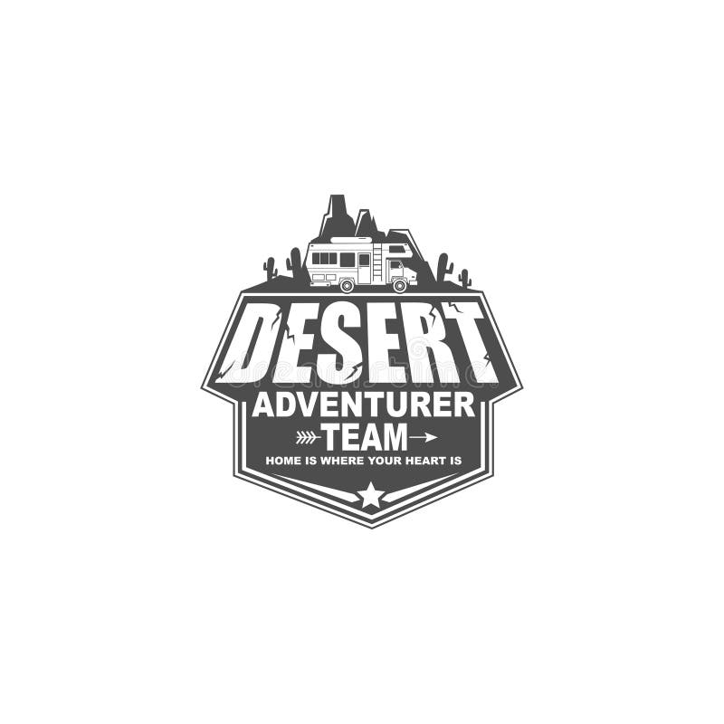 Desert Adventure Team Logo stock vector. Illustration of activity ...