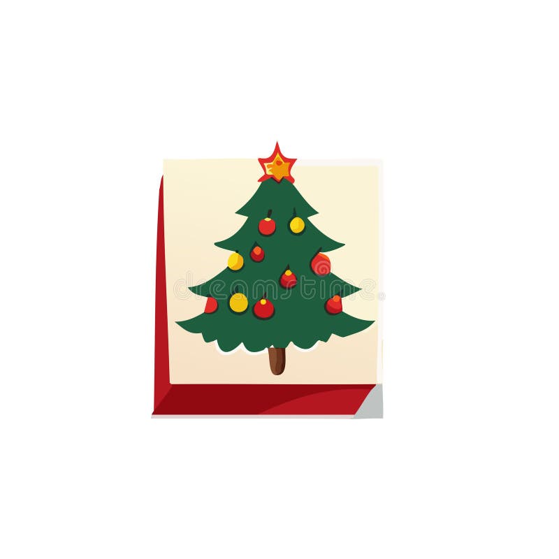 Christmas Card. Card Congratulating the Christmas Holidays. December ...