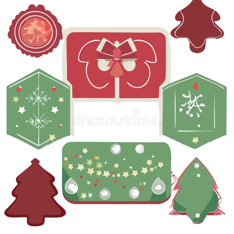 Christmas Card. Card Congratulating the Christmas Holidays. December ...