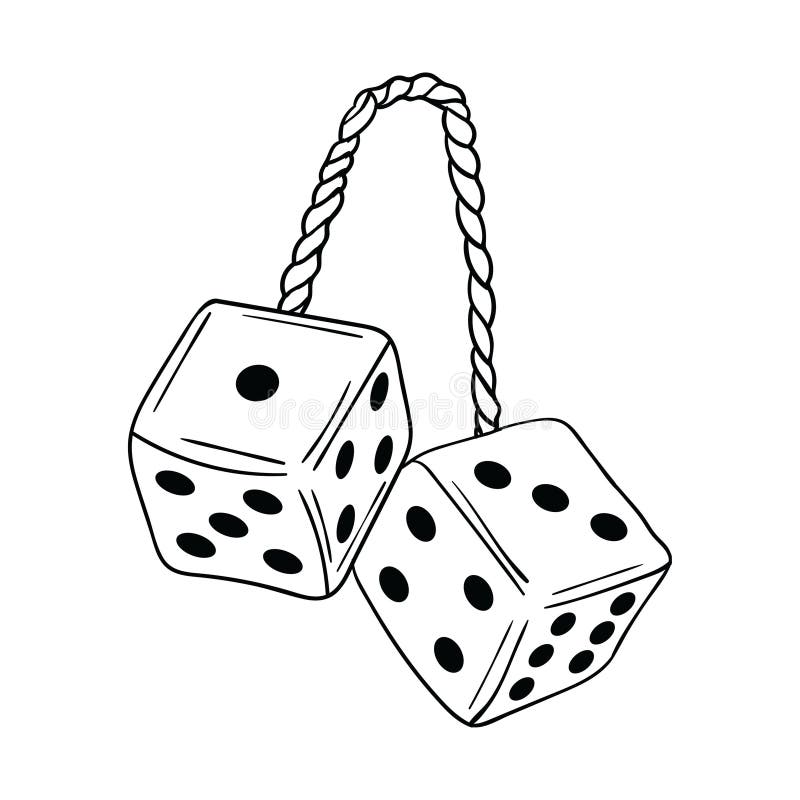 Dice icon vector stock vector. Illustration of fashion - 301525578