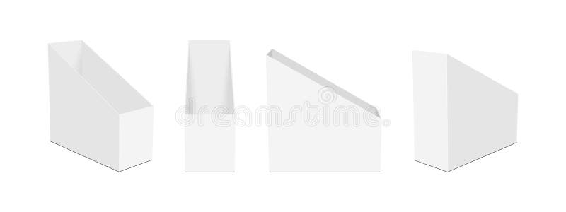 File Holder, Document Dispenser, Paper Tray, Front, Side, Back View ...