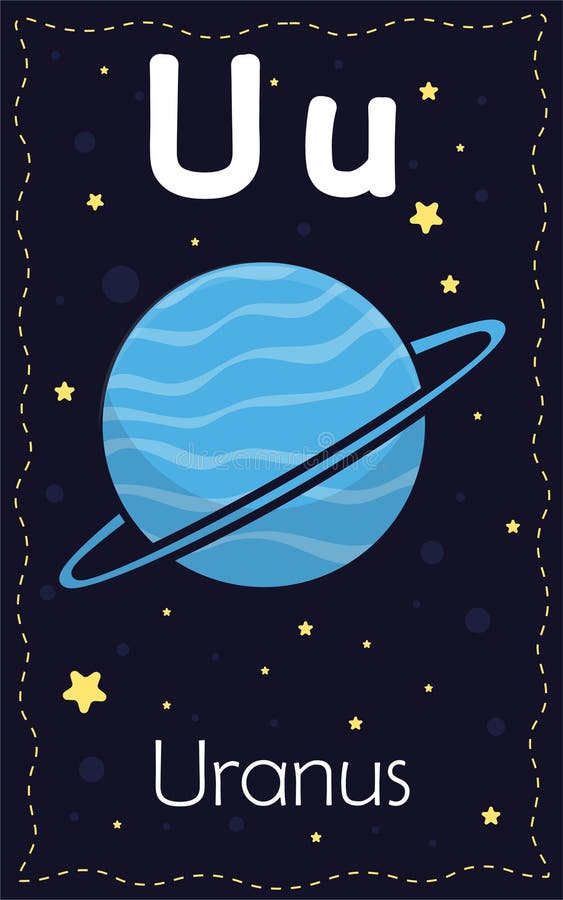 Universe Flashcards Vector Alphabet Stock Illustrations – 60 Universe ...