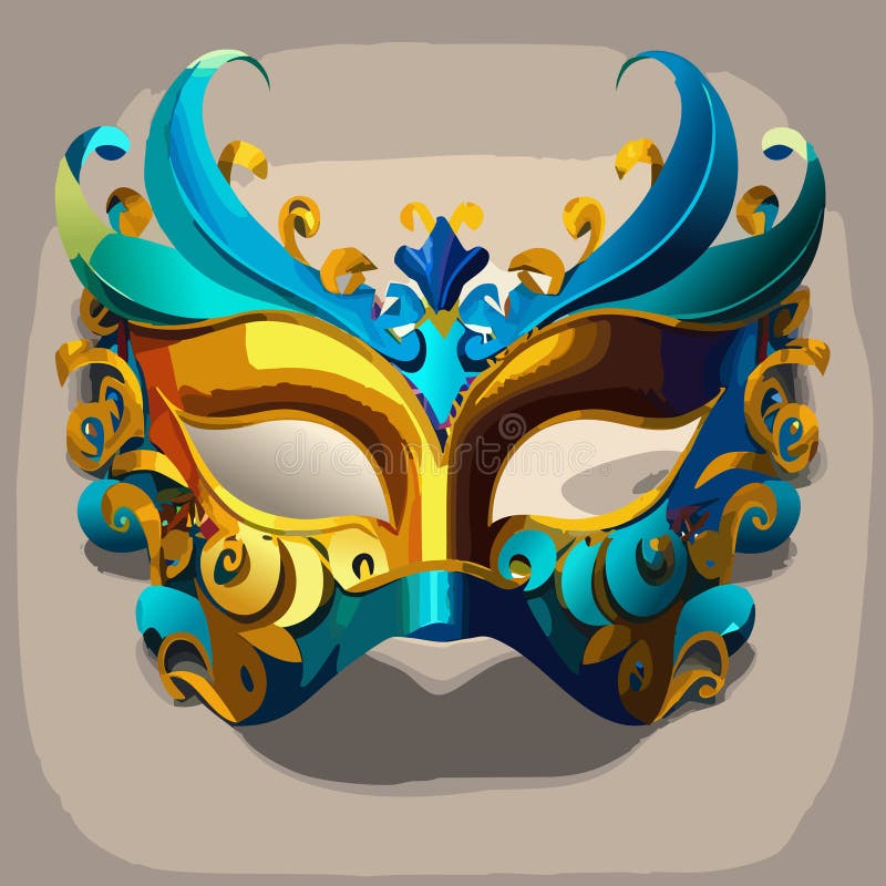 Carnival. Carnival Mask. Design for Poster. 2024. February 8 Stock ...