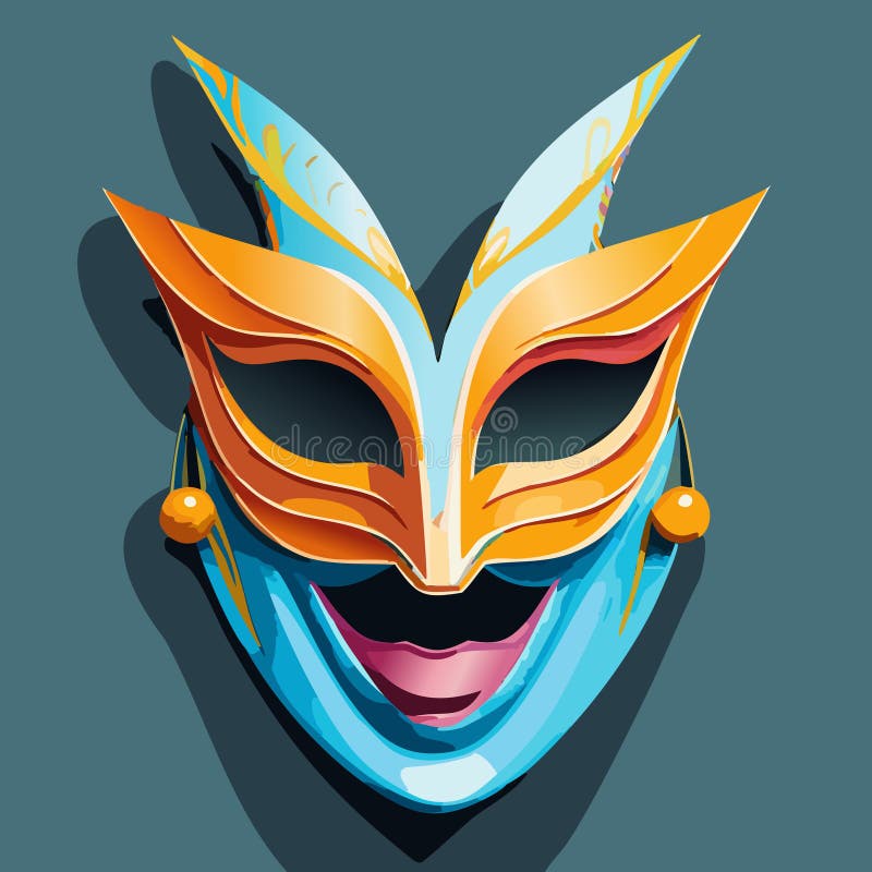 Carnival. Carnival Mask. Design for Poster. 2024. February 8 Stock ...