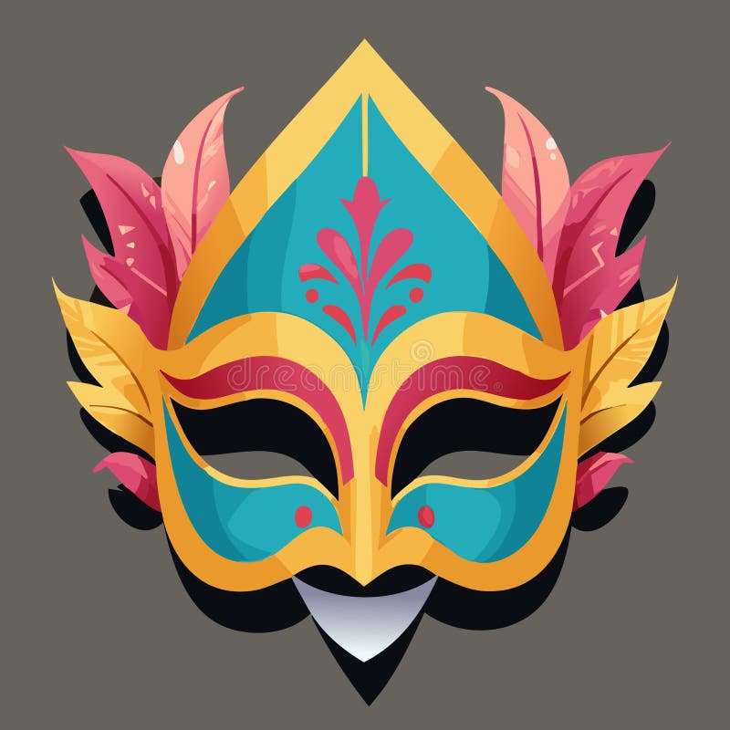 Carnival. Carnival Mask. Design for Poster. 2024. February 8 Stock ...