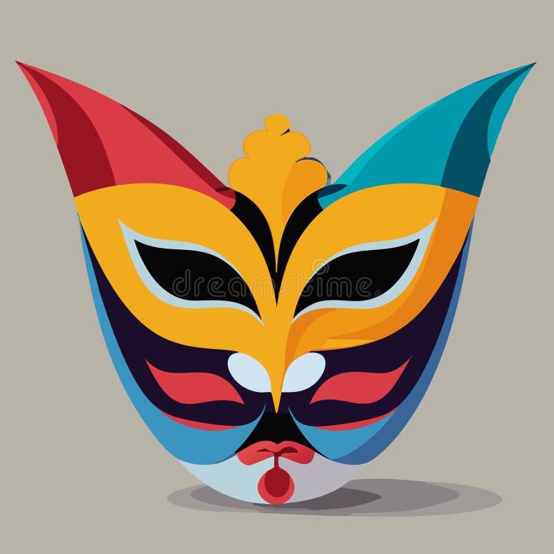 Carnival. Carnival Mask. Design for Poster. 2024. February 8 Stock ...