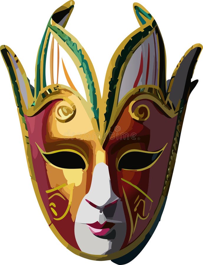 Carnival. Carnival Mask. Design for Poster. 2024. February 8 Stock ...