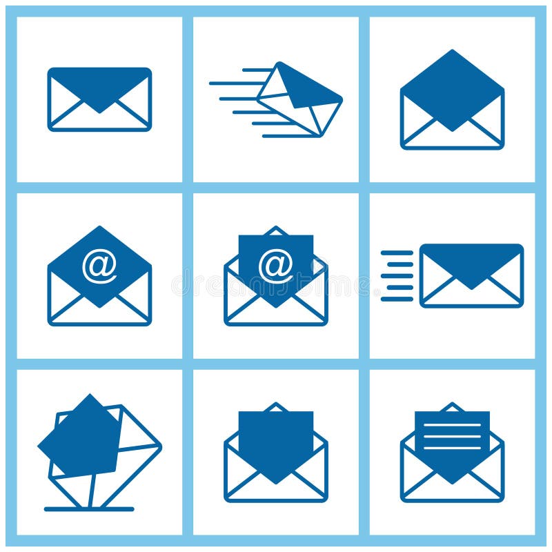 E Mail Apps Icons Stock Illustrations – 42 E Mail Apps Icons Stock ...
