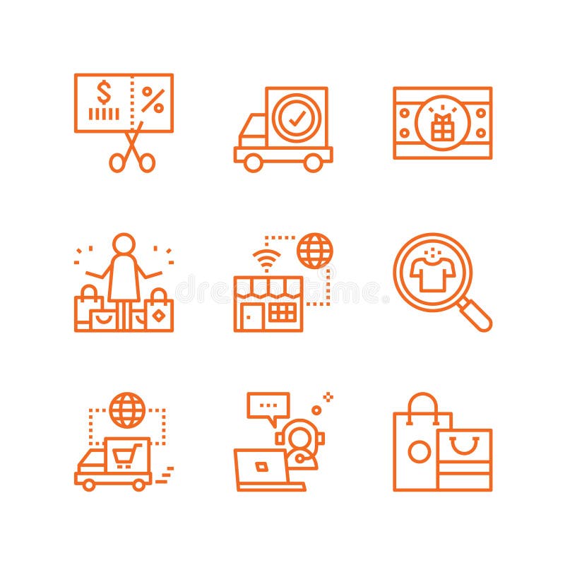 Collection of Icon Design Templates Stock Vector - Illustration of ...