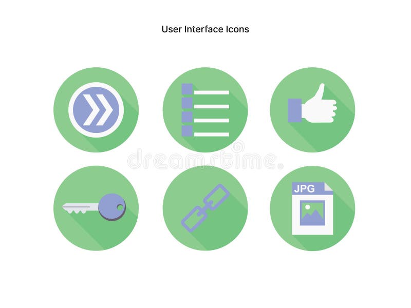 Collection of Icon Design Templates Stock Vector - Illustration of ...