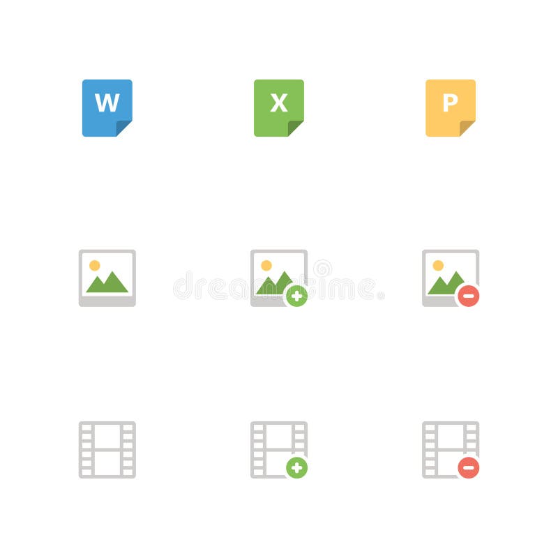 Complete Icon Set Design Template, Business Icon, Company Icon ...