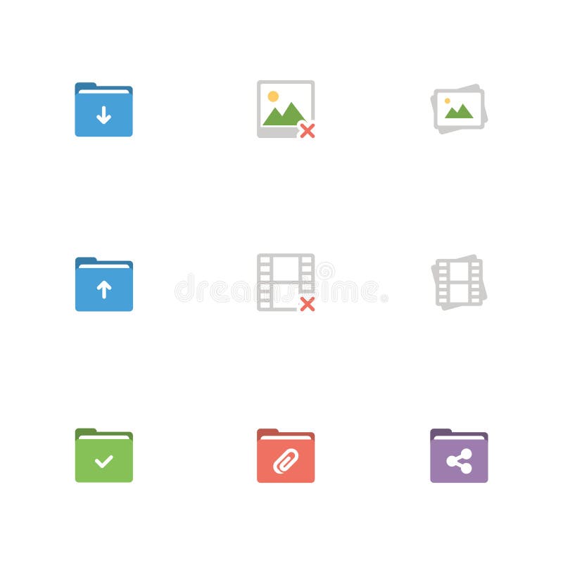 Complete Icon Set Design Template, Business Icon, Company Icon ...