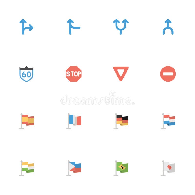 Complete Icon Set Design Template, Business Icon, Company Icon ...