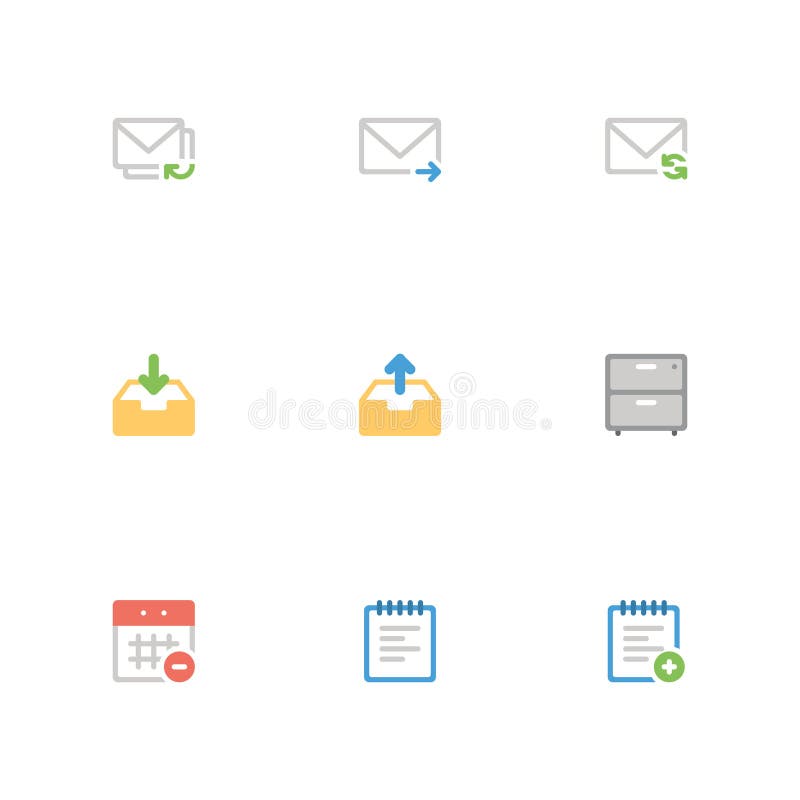 Complete Icon Set Design Template, Business Icon, Company Icon ...