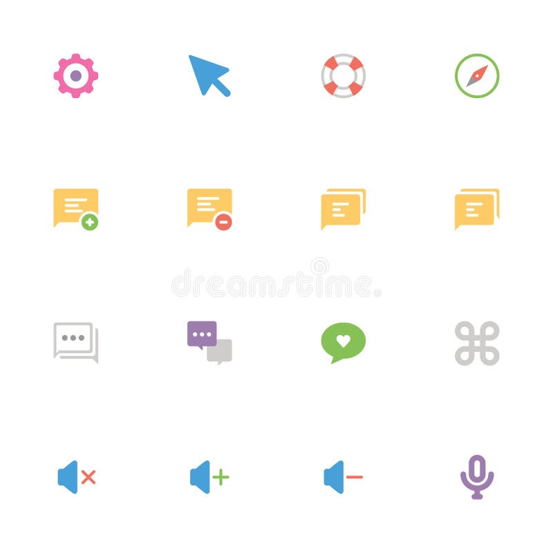Complete Icon Set Design Template, Business Icon, Company Icon ...
