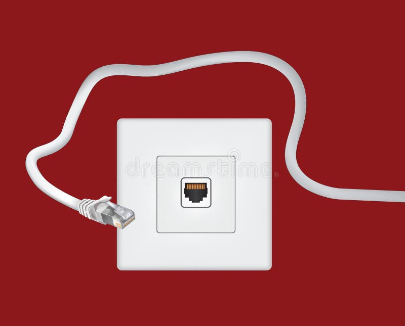 UTP and STP cable stock vector. Illustration of communication - 269976231