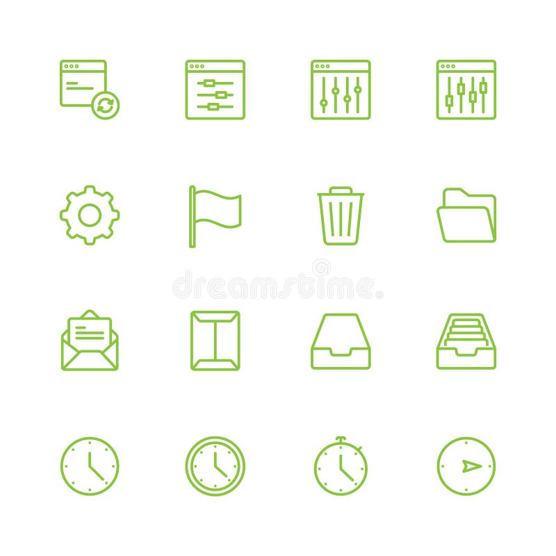 Modern Icon Design Template for Business Stock Vector - Illustration of ...