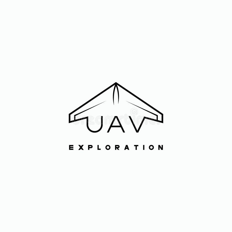 Drone, UAV Shop Logo, Poster.Vector Illustration Stock Vector ...