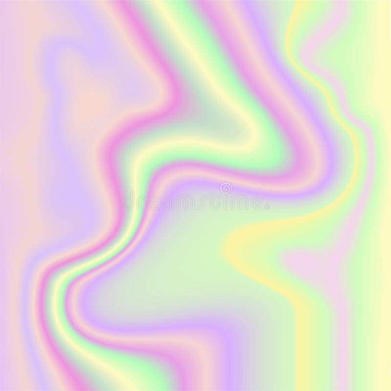 Holographic Themed Background Design Template Stock Vector ...