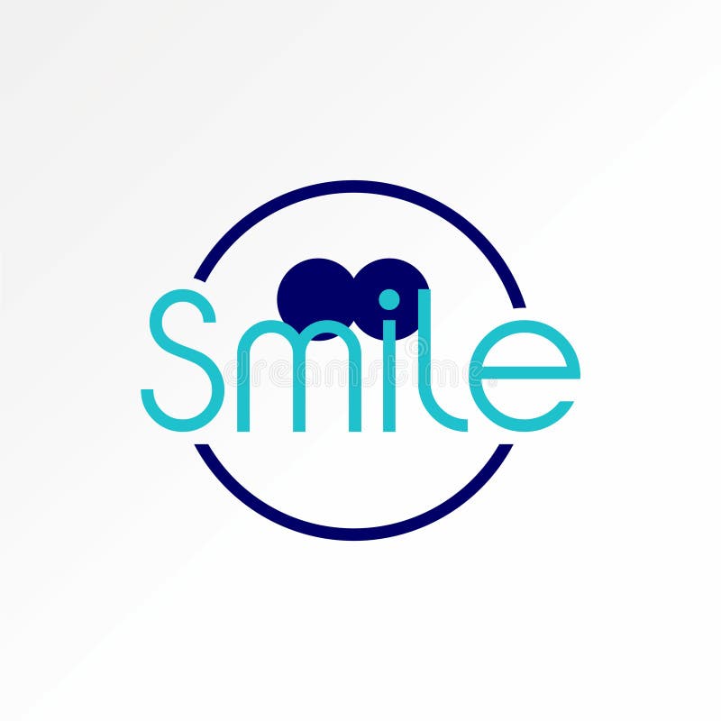 Initial Letter Word Smile Font Line Smiling. Related To Monogram Happy ...