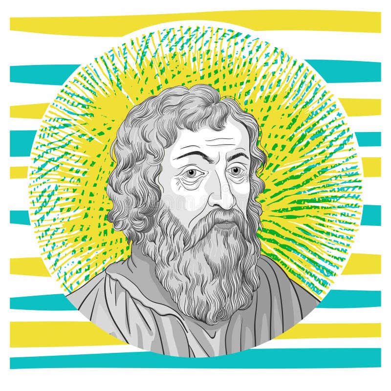 Hippocrates stock illustration. Illustration of design - 304067315