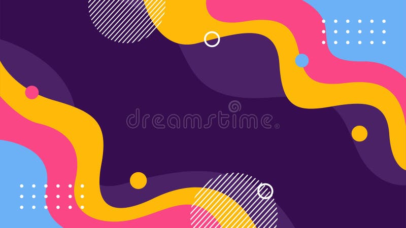 Beautiful Abstract Vector Geometric Wave Background, Colorful Wallpaper ...