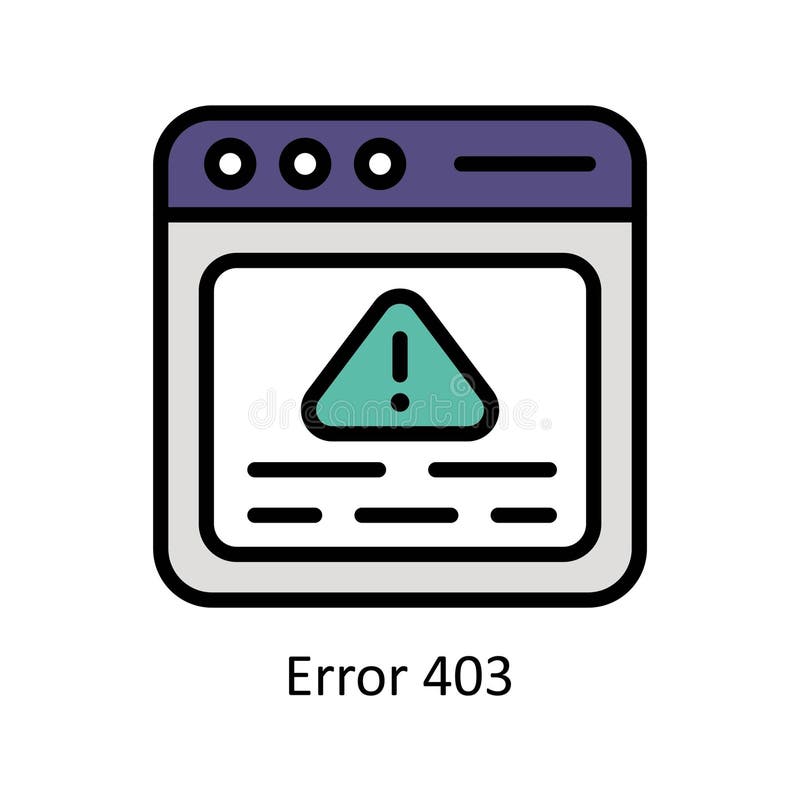 Error 403 Stock Illustrations – 189 Error 403 Stock Illustrations ...