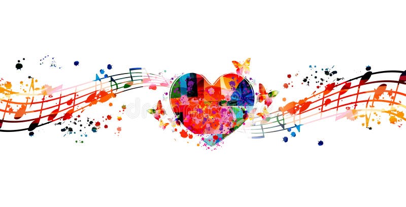 Romantic Background with Heart. Happy Valentine S Day Cute Banner ...