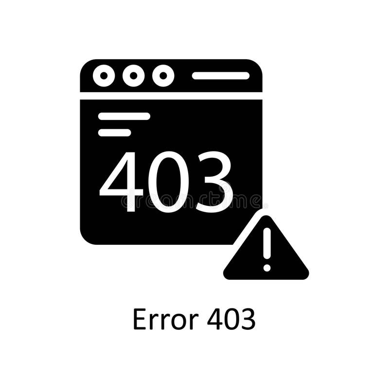Error 403 Stock Illustrations – 197 Error 403 Stock Illustrations ...